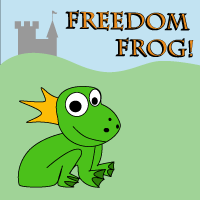 Freedom Frog - Guide a frog to freedom - Game